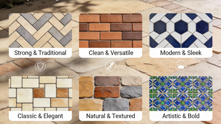 Top Design Ideas for Walkway Paving Tiles
